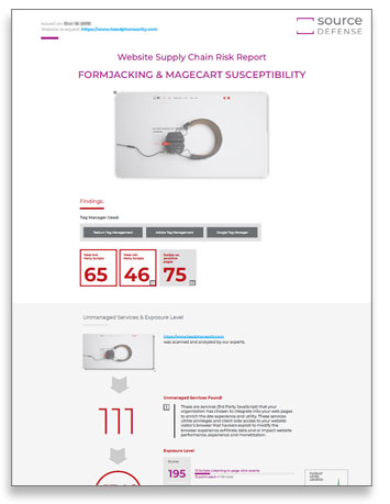 Client-Side Risk Report - Source Defense